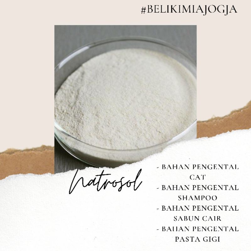Jual Natrosol / Cellosize / HEC / Hydroxytyl Cellulos (Pengental ...