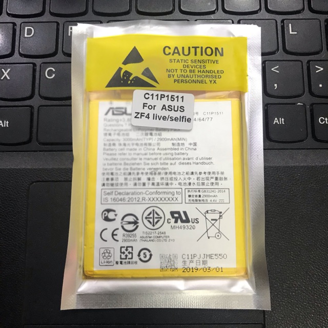 Jual Battery Asus C11P1511 ORI / Baterai Asus Zenfone 4 Selfie ...