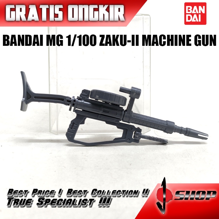 Jual BANDAI MG 1/100 ZAKU-II MACHINEGUN - MG99 | Shopee Indonesia