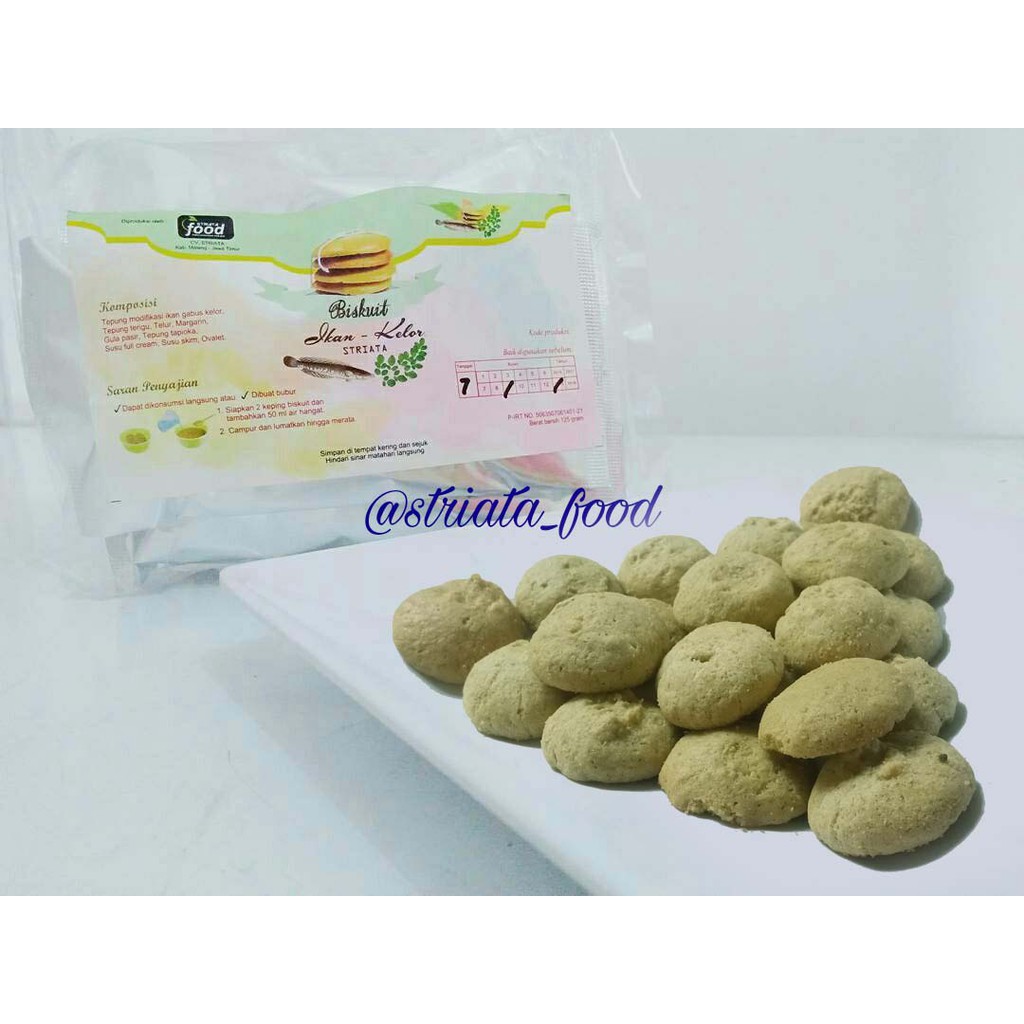 Jual Biskuit Bayi STRIATA Ikan Kelor 125 g. Pre Order | Shopee Indonesia