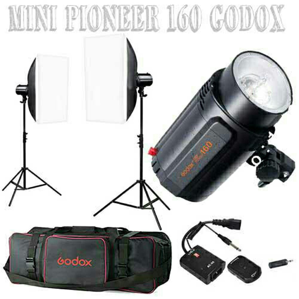 Jual LAMPU STUDIO SET KOMPLITT....GODOK K160 MINI PIONER | Shopee Indonesia