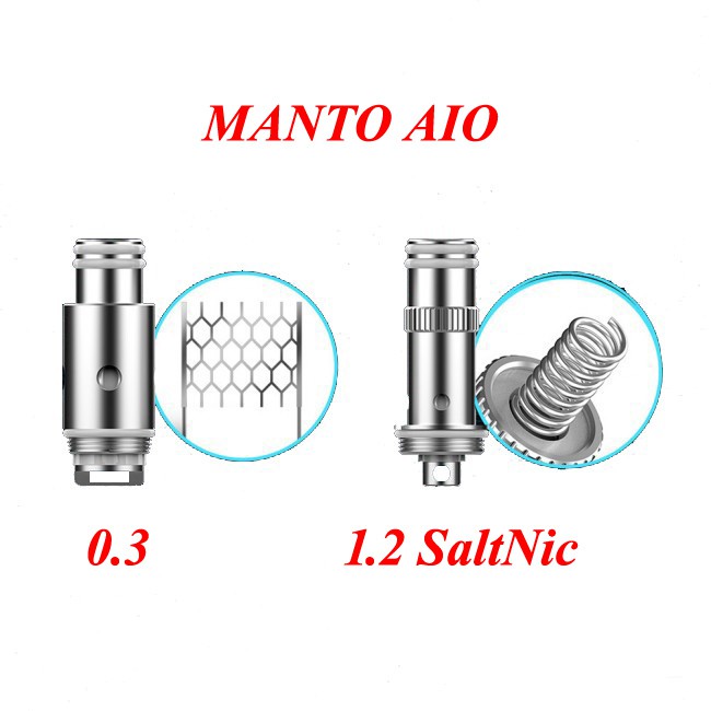 Jual Coil Rincoe MANTO AIO Jelly Box Coil 0.15 ohm 0.3 ohm Authentic ...