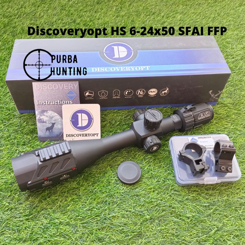Jual Discovery HS 6-24x50sf ffp - discoveryopt HS 6-24x50 sf ffp | Shopee Indonesia