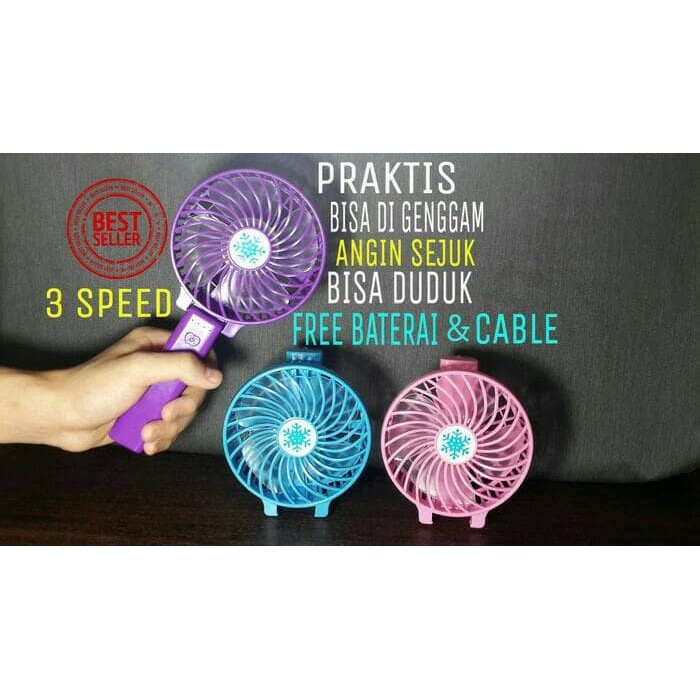 Jual Kipas Angin Portable / Kipas Lipat / Kipas Genggam / mini Hand Fan ...
