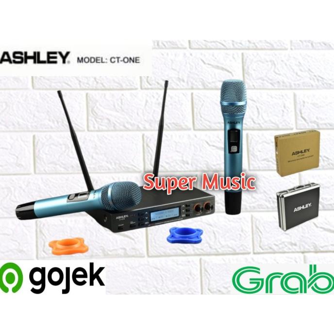 Jual Microphone Wireless Ashley CT ONE original mic wireless Ashley CT ...