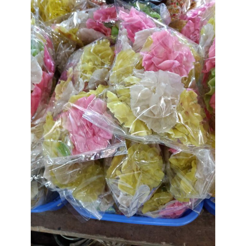 Jual kerupuk bunga / parered khas oleh oleh kota lembang | Shopee Indonesia