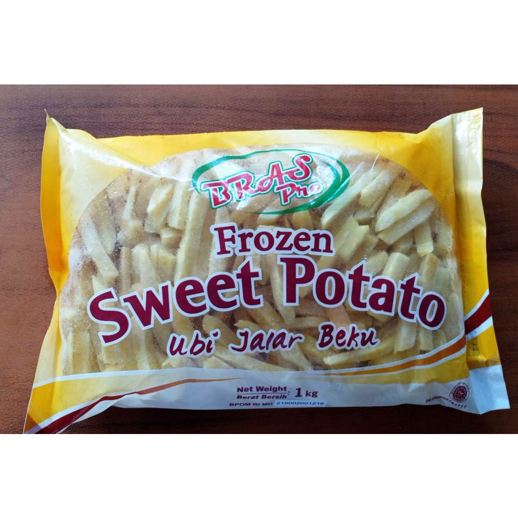 Jual Frozen Sweet Potato - Ubi Jalar 1 Kg | Shopee Indonesia