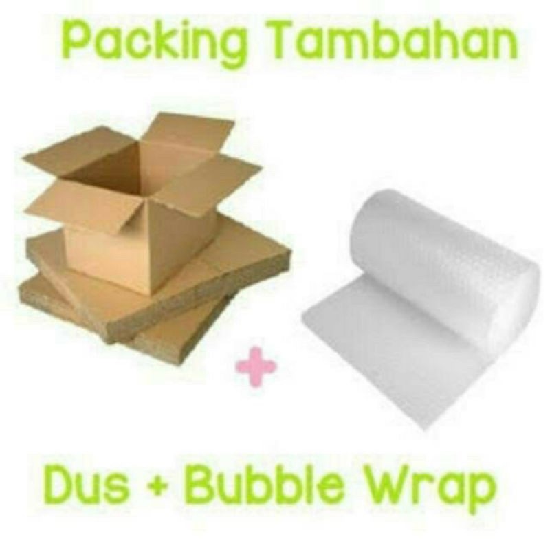 Jual PACKING EXTRA KARDUS / BUBLE WRAP PACKAGING / Stiker Fragile ...