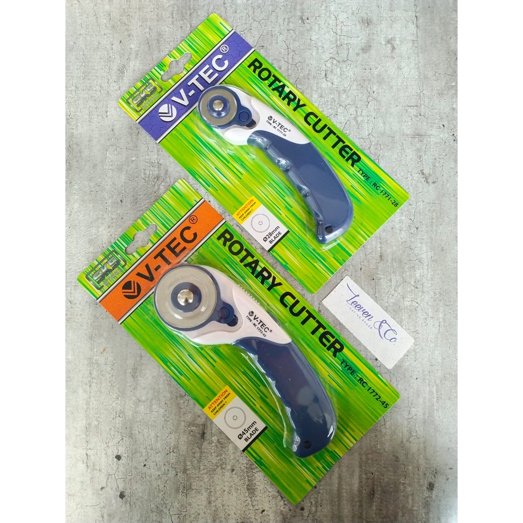 Jual V-TEC ROTARY CUTTER with Switch Lock (28mm & 45mm) | Shopee Indonesia