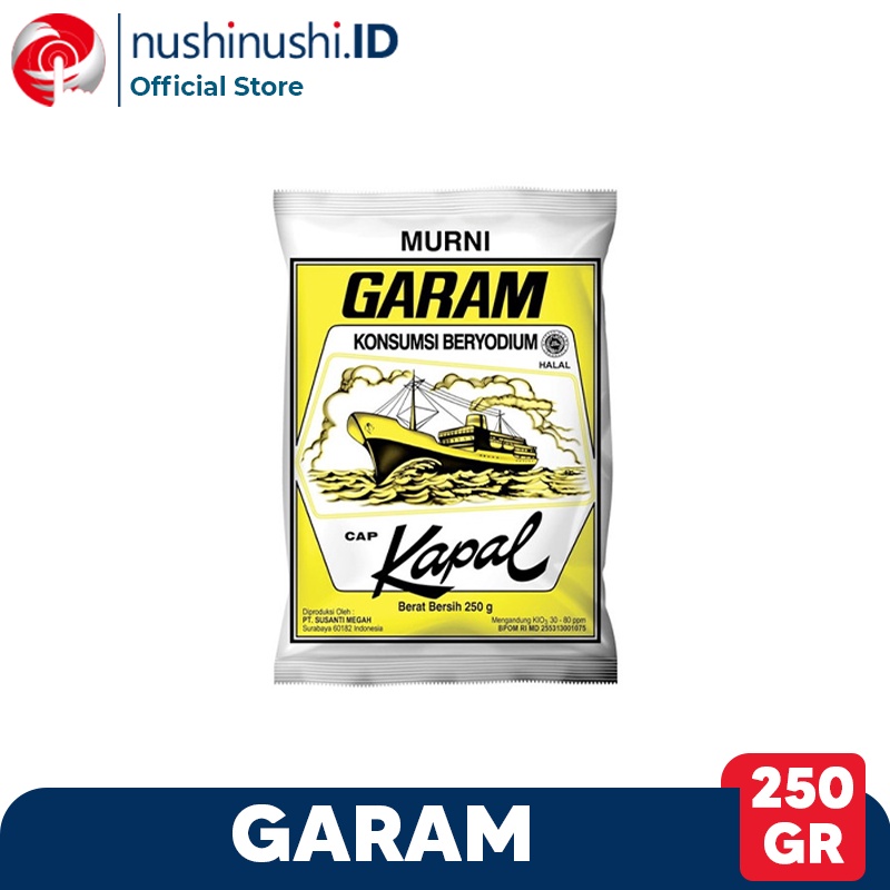 Jual Cap Kapal Garam 250 Gr | Shopee Indonesia