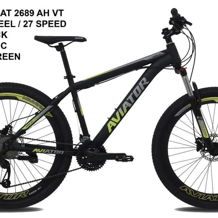 Jual Sepeda MTB Aviator 26" AT 2689 AH VT Rem Hydrolis Velg Tinggi ...
