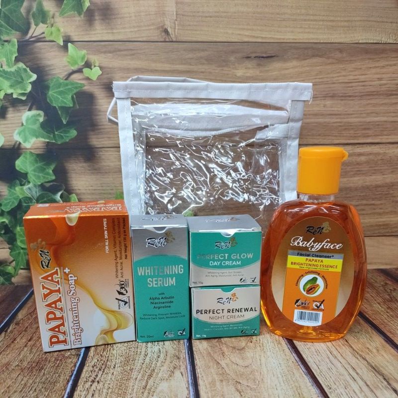 Jual ReN CREAM PAKET (ISI 5) : . ReN cream Siang 15g . ReN cream Malam ...
