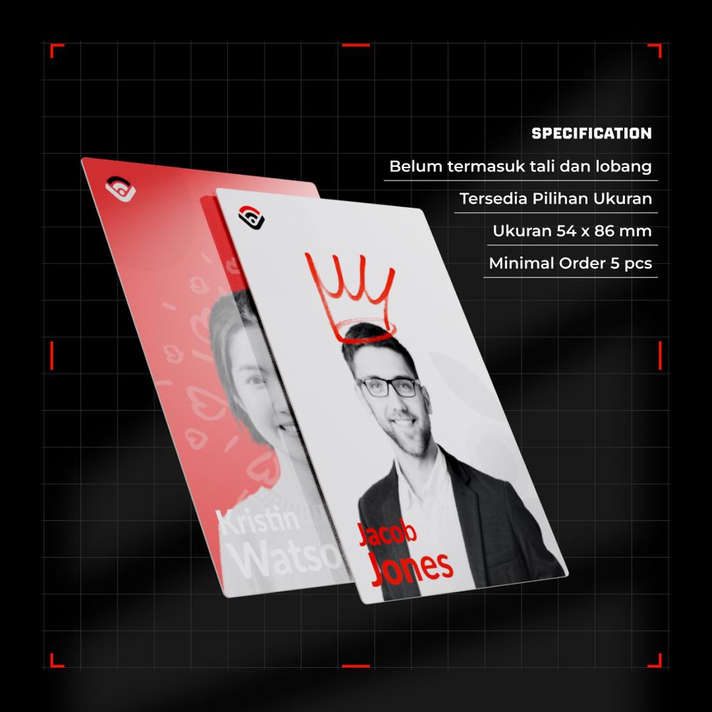 Jual ID Card Custom /Co Card /ID Card PVC | Shopee Indonesia