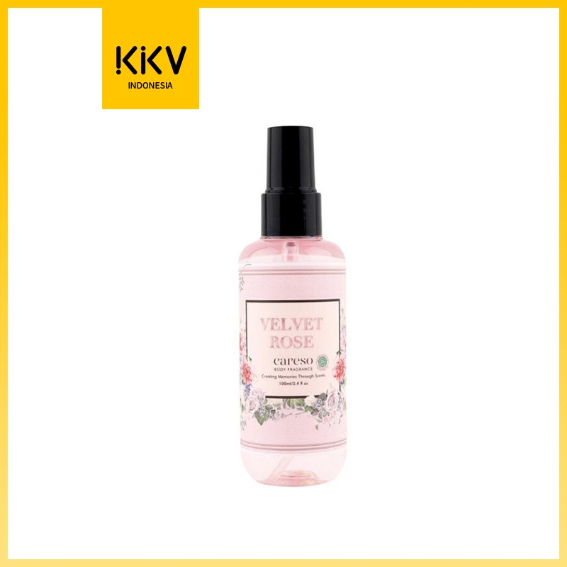 Jual KKV - Careso·Body Fragrance - Velvet Rose 100ml/Parfum Badan ...