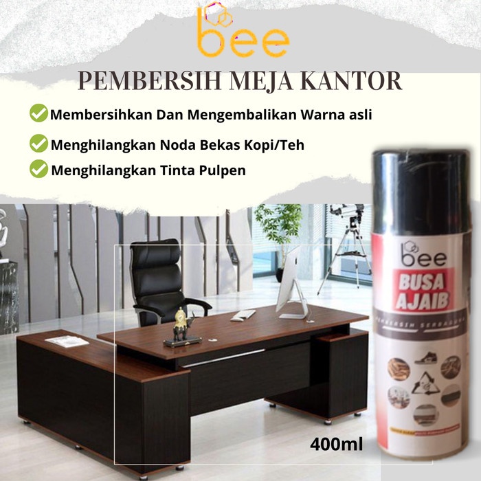 Jual Perawatan Meja Kantor Membersihkan noda - Spray Busa ajaib Bee ...