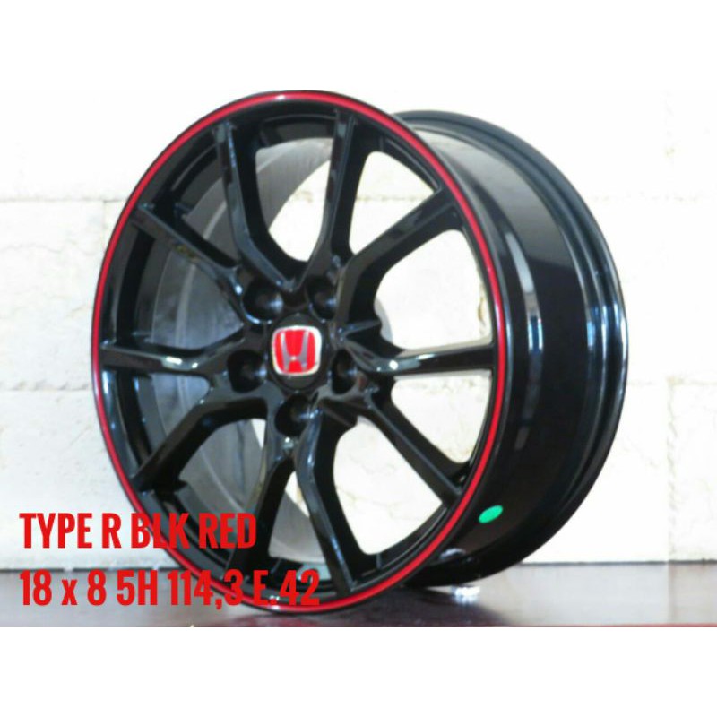 Jual velg oem honda type R r18 hole 5x114.3 | Shopee Indonesia