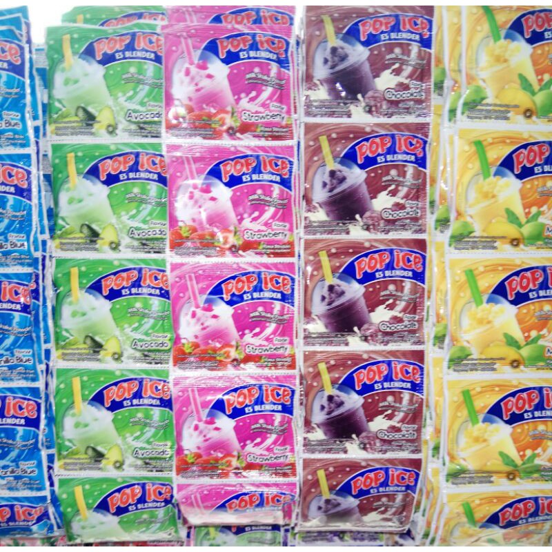 Jual Pop ice all varian 10 saset | Shopee Indonesia