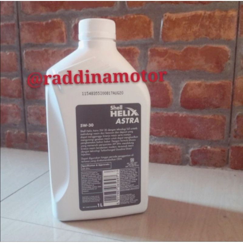 Jual Oli mesin shell helix astra 5w30 | Shopee Indonesia