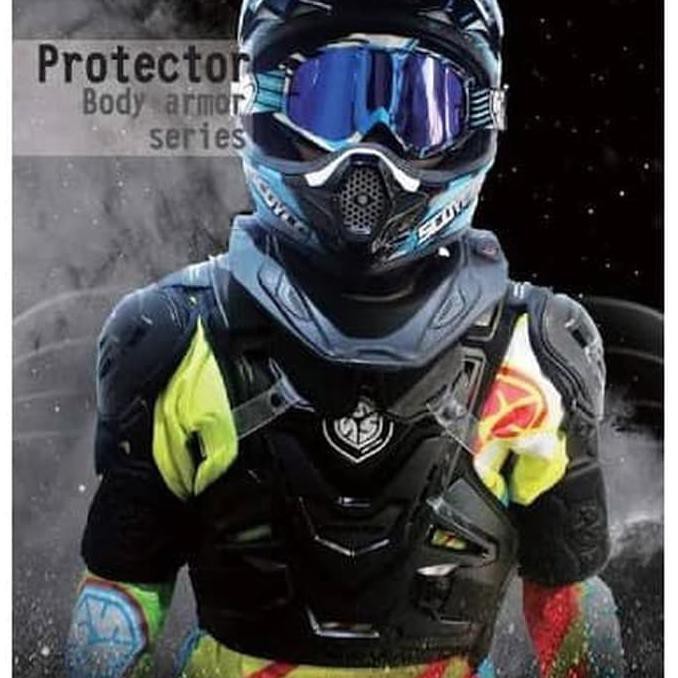 Jual BODY ARMOR PROTECTOR/ PELINDUNG BADAN NIGHT FURY SCOYCO AM07 ORI ...