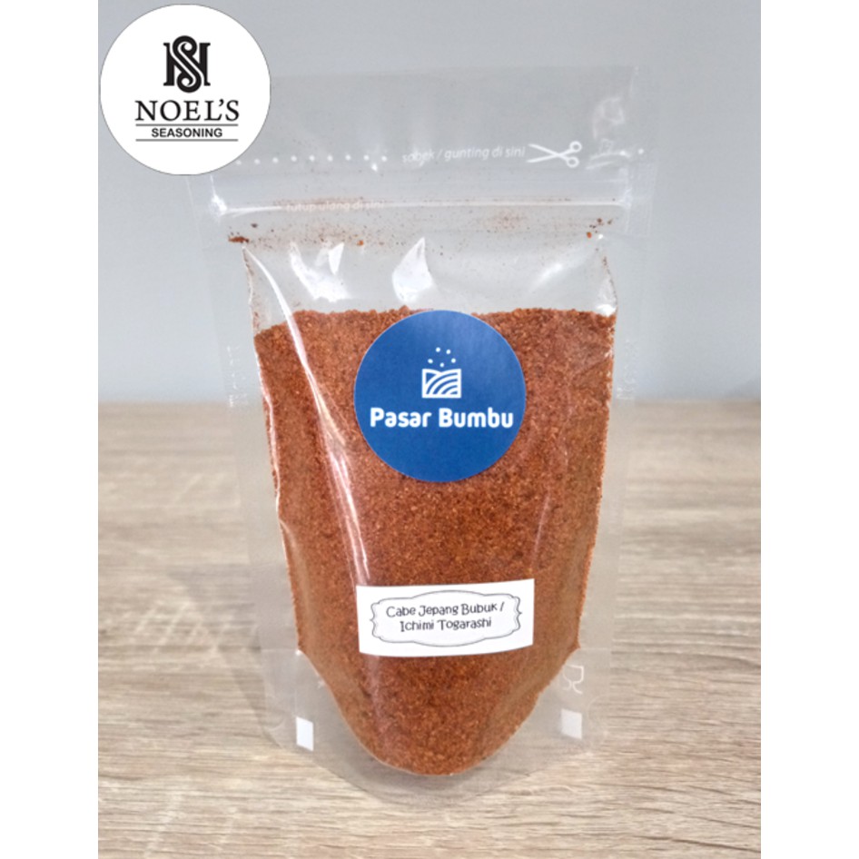 Jual Cabe Jepang Bubuk/ Ichimi Togarashi Regular Packaging Pasar Bumbu ...
