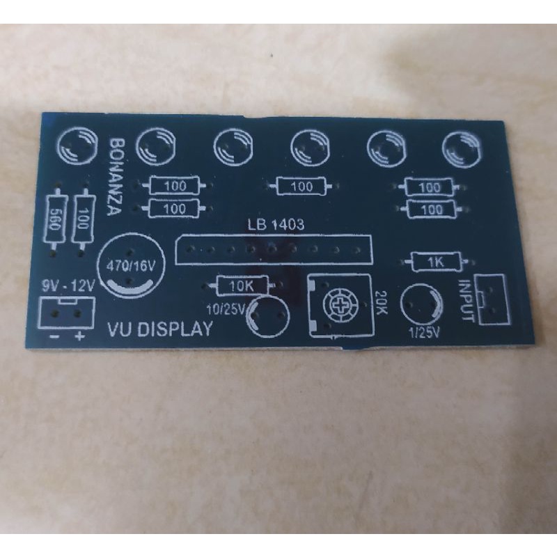 Jual PCB LED VU Display ic LB1403 | Shopee Indonesia