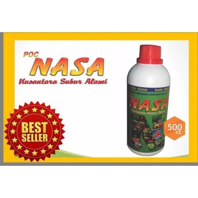 Jual POC NASA 500 CC PUPUK ORGANIK CAIR NASA RAMAH LINGKUNGKUNGAN UNTUK ...