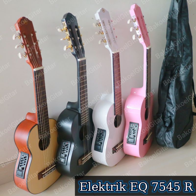 Jual gitar lele elektrik Bonus Tas dan 2 pic gitar mini / gitar kecil ...