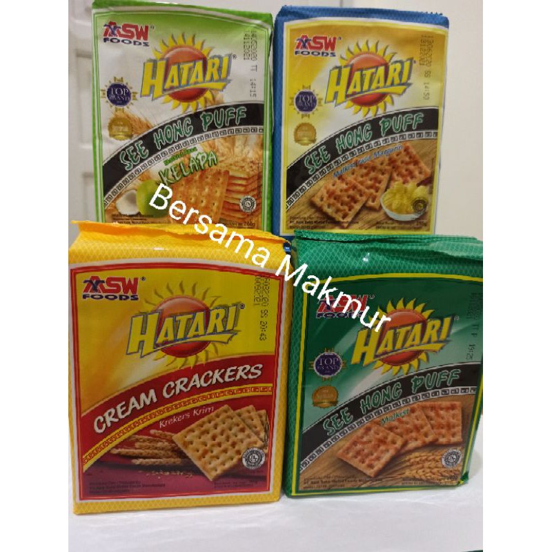 Jual HATARI Malkist ( gabing ) See Hong Puff 260 gram all varian ...