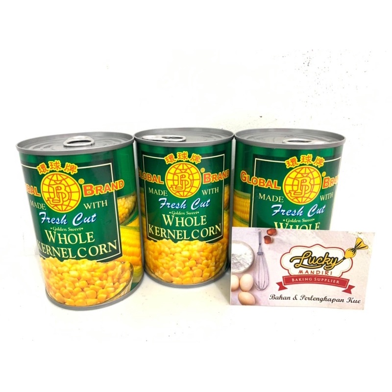 Jual Jagung Kaleng Global / Global Brand Fresh Cut Whole Kernel Corn 425gr | Shopee Indonesia