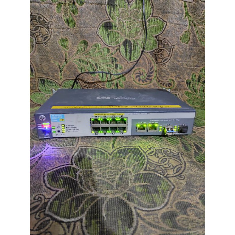 Jual HP pro curve 2520G-8-poe switch gigabit 8 port | Shopee Indonesia