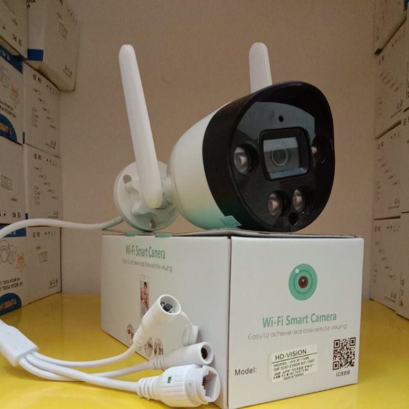 Jual IP CAMERA OUTDOOR WIRELESS WIFI 5MP 1080P APLIKASI IC PRO | Shopee ...