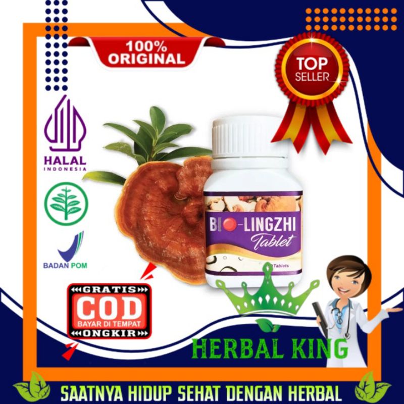 Jual Bio Lingzhi Asli 100% Original Untuk Kesehatan Ginjal Herbal - Bio ...