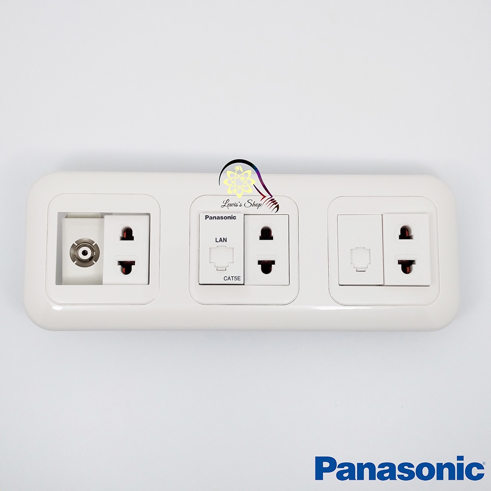 Jual Panasonic Stop Kontak Triple WEJ10919 Outlet TV WEJ2501 Data ...