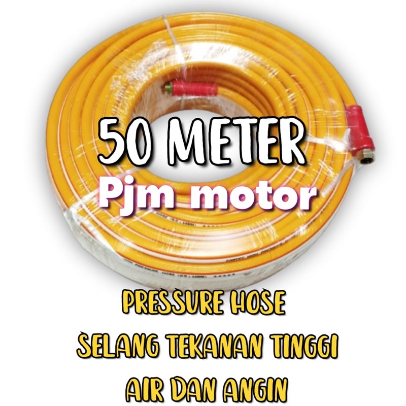 Jual 50 meter pressure hose selang angin selang doorsmeer pompa steam ...