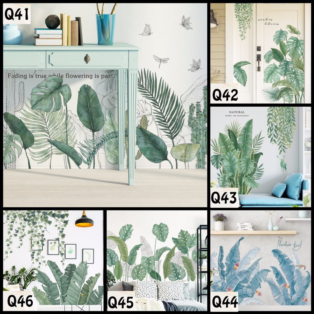 Jual WALSTICKER STIKER DINDING Q 90X60 STICKER DINDING - Q26,27,28,29 ...