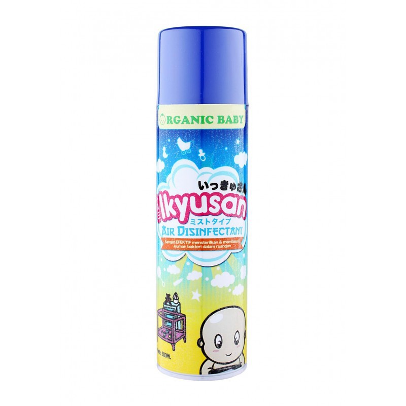 Jual Ikyusan Organic Baby Disinfectant Air Spray 300 ml (JABODETABEK ...