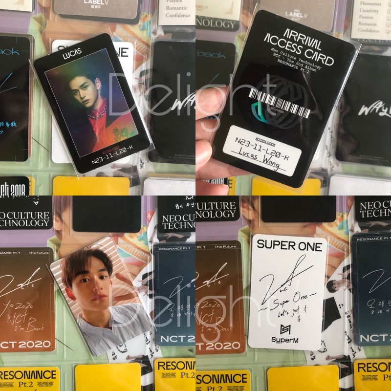 Jual Photocard Lucas SuperM & Access Card | Shopee Indonesia