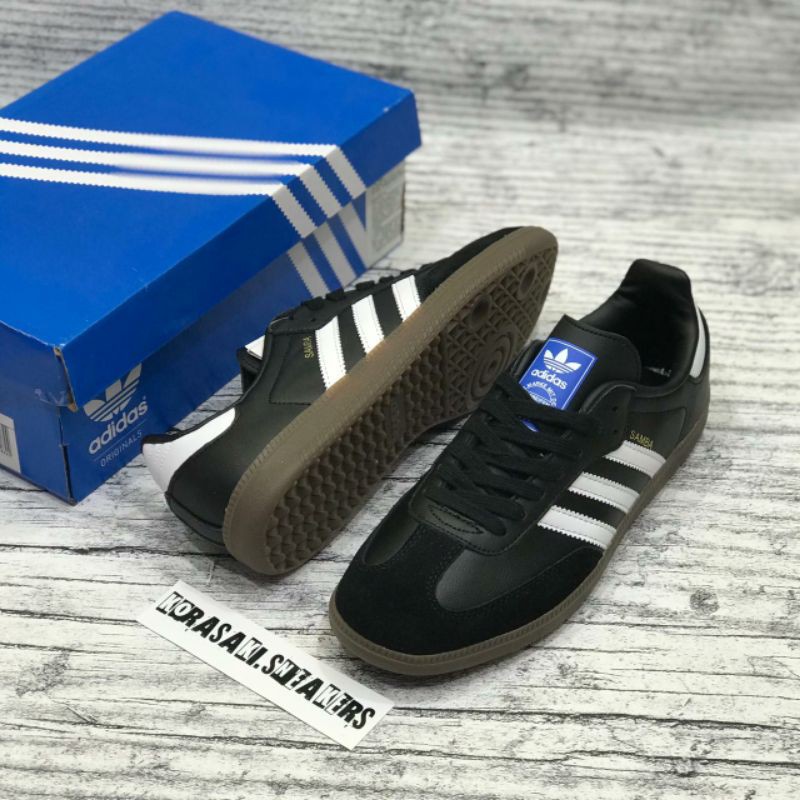 Jual Adidas samba OG black gum | Shopee Indonesia