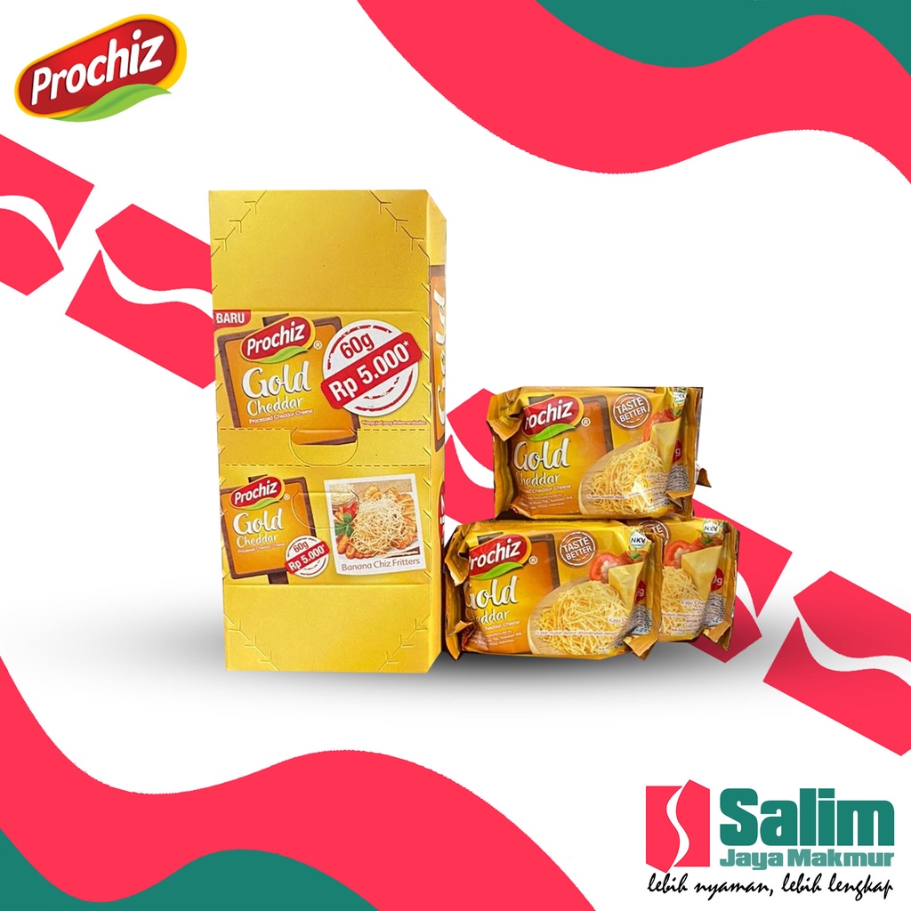 Jual Prochiz Gold Cheddar 60gr | Shopee Indonesia