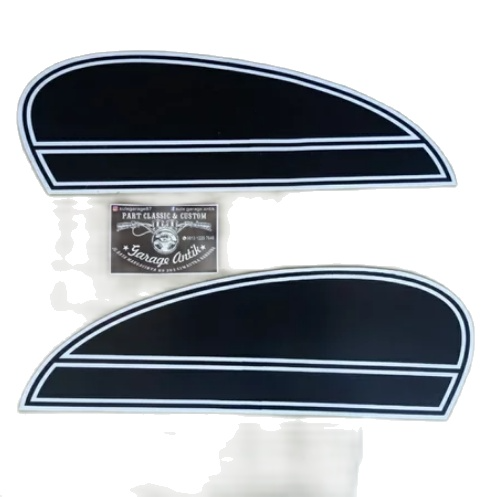 Jual stiker sticker tangki honda cb 125 hitam | Shopee Indonesia
