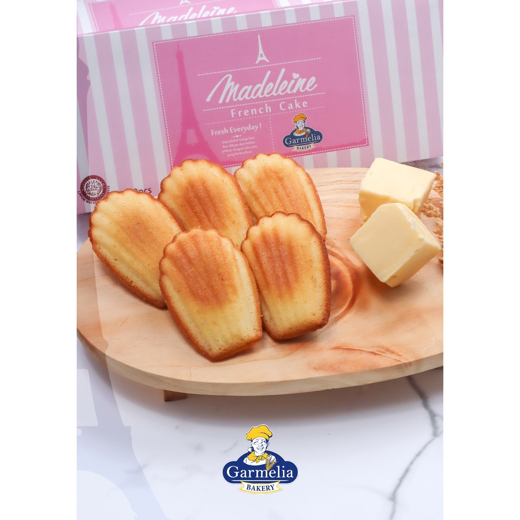 Jual Madeline Soft Cake Perancis/Butter - Garmelia Bakery | Shopee ...
