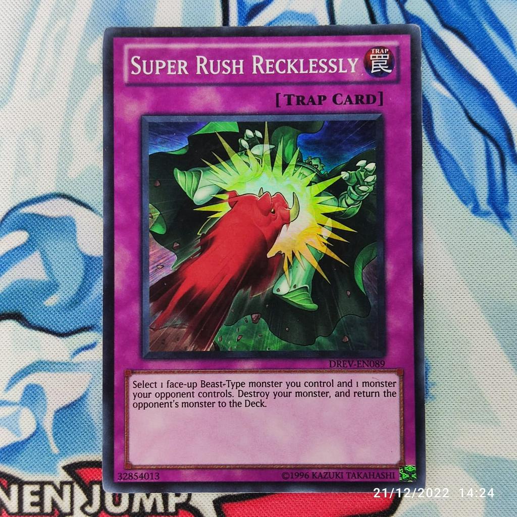 Jual yugioh super rush recklessly DREV super rare original | Shopee ...