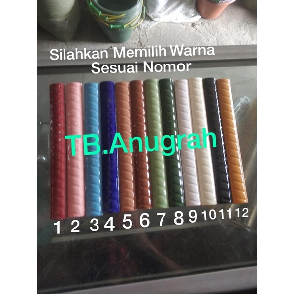 Jual Kuku Macan 20 cm Motif Ulir / Bon-bon Lis Pinggiran Keramik | Shopee Indonesia