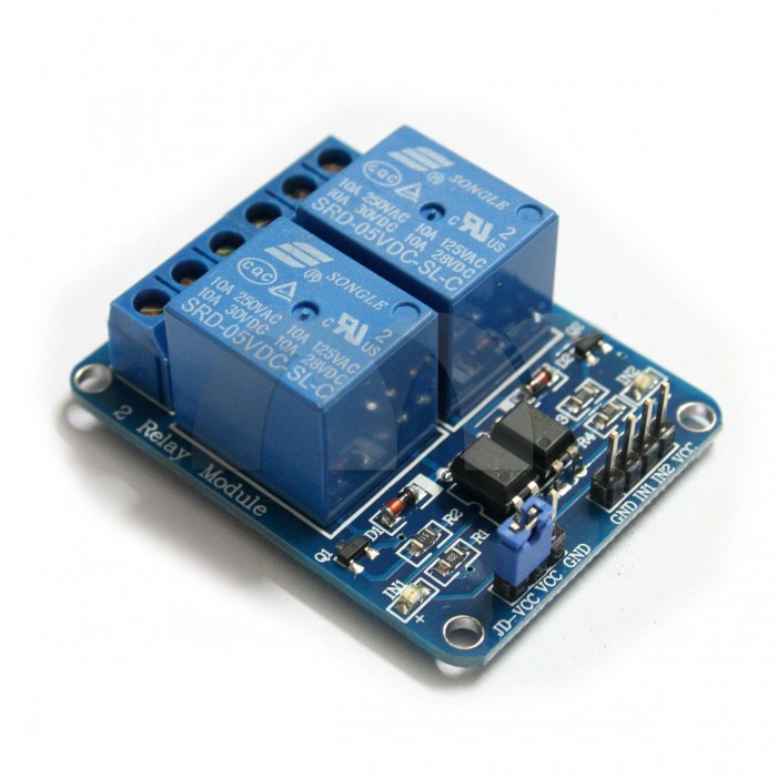 Jual Relay Module 2 Channel 5V | Shopee Indonesia