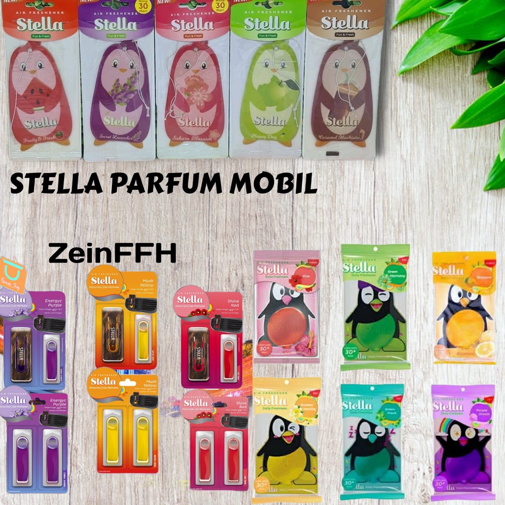 Jual Stella Parfum Mobil Set dan Refill | Daily | Fun & Fresh | Car ...