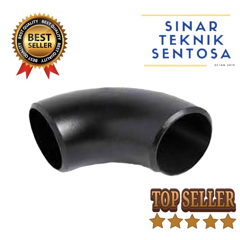 Jual Elbow SGP 4" inch carbon steel 90 welded Knee las besi | Shopee Indonesia