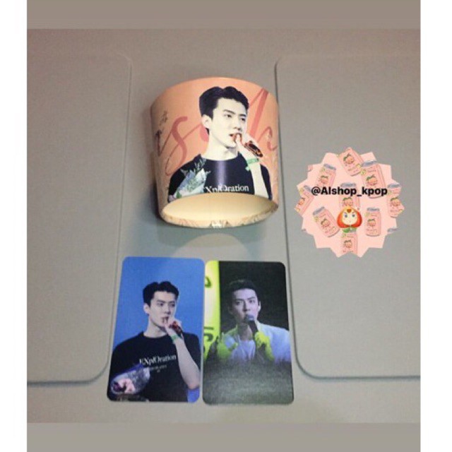 Jual ~READY STOCK~ Cupholder Sehun Pink + Gift Sesuai Foto !!WAJIB CO ...