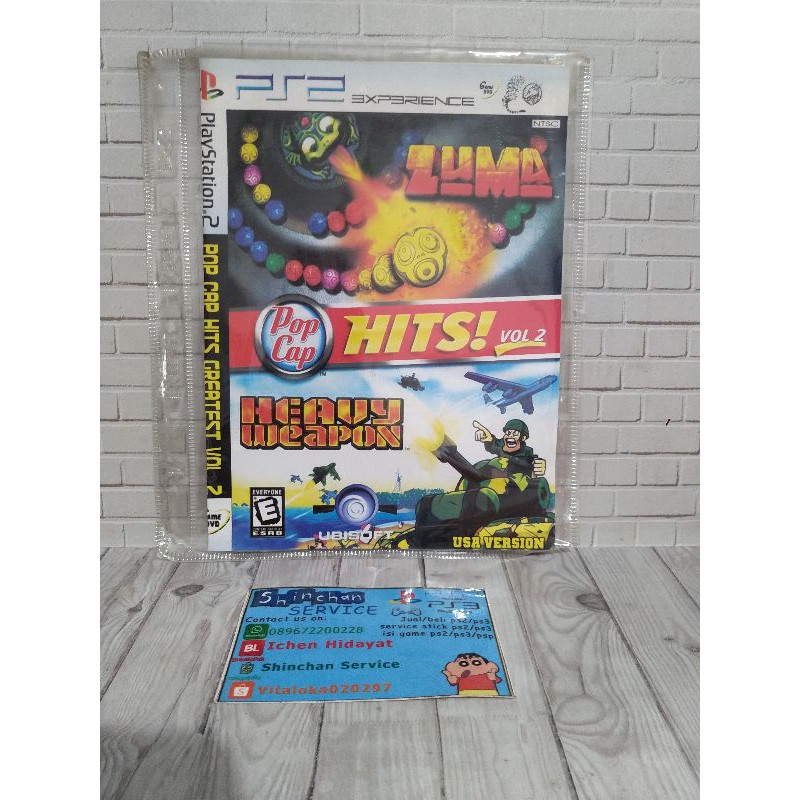 Jual CD DVD KASET KOPAB PS2 POP Cap hits Vol 2 | Shopee Indonesia