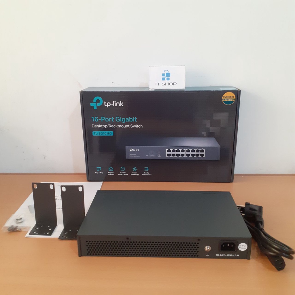 Jual TP-Link TPLINK TL-SG1016D 16-Port Gigabit Desktop Switch | Shopee ...