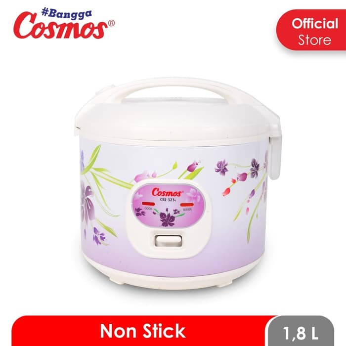 Jual MAGIC COM / RICE COOKER COSMOS CRJ 323 S ( 1,8 Liter ) | Shopee ...
